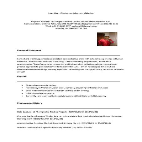 Liam Bassett CV | DOCX