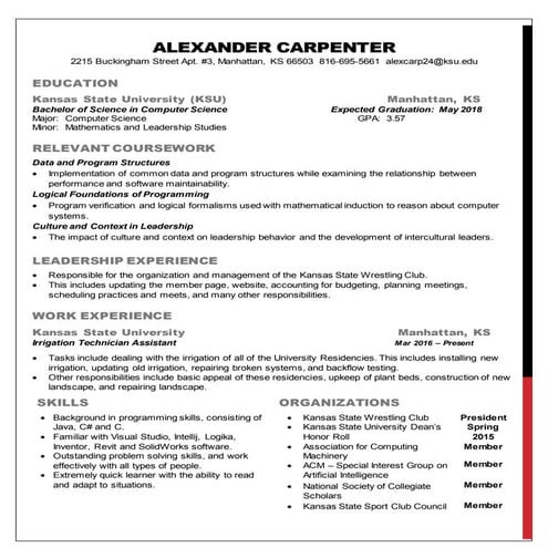 Alexander Carpenter Resume 9 19 16 | DOCX