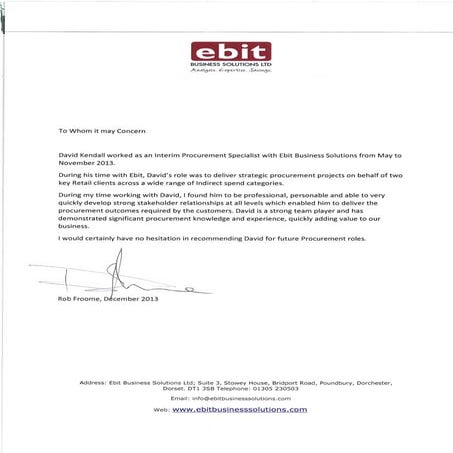 Ebit Reference | PDF