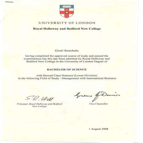 Diploma and Result Transcript | PDF