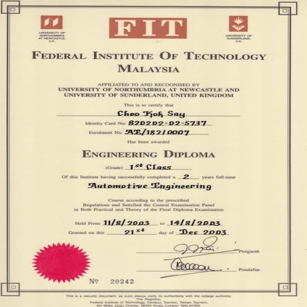 Engineering Diploma | PDF