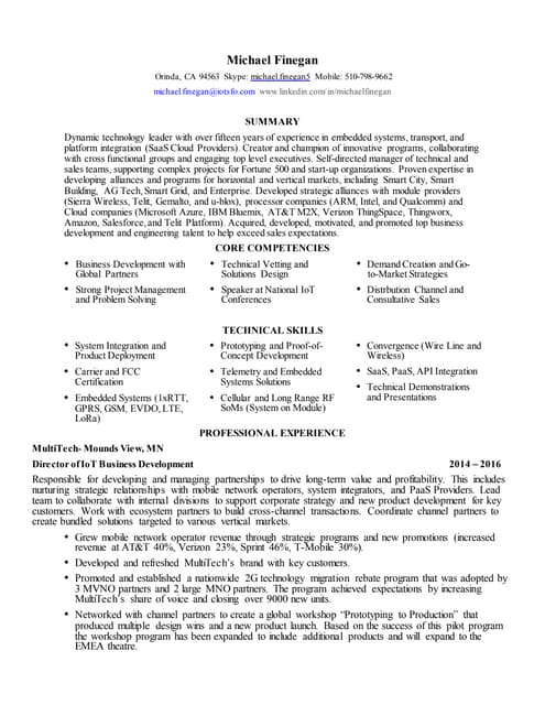 Geoff Hobar Resume 2015 | PDF