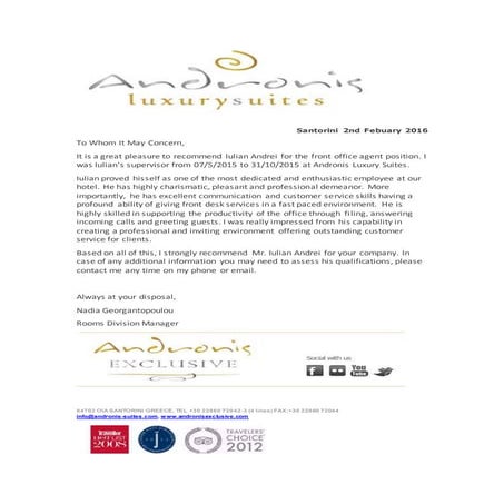 reference letter | PDF