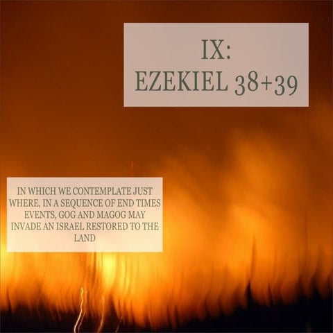 VIII-B Ezekiel 38+39 | PDF