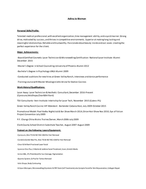 Alexandra Abrams Resume | PDF