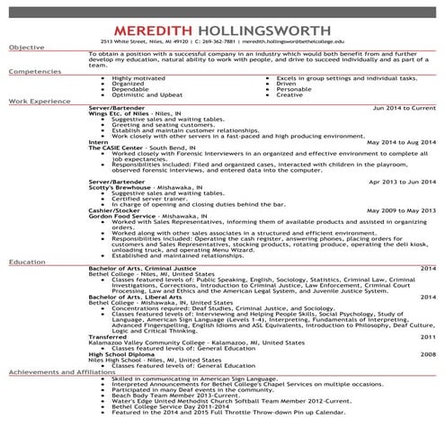 Current resume | DOCX