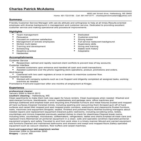 Charles Resume | PDF