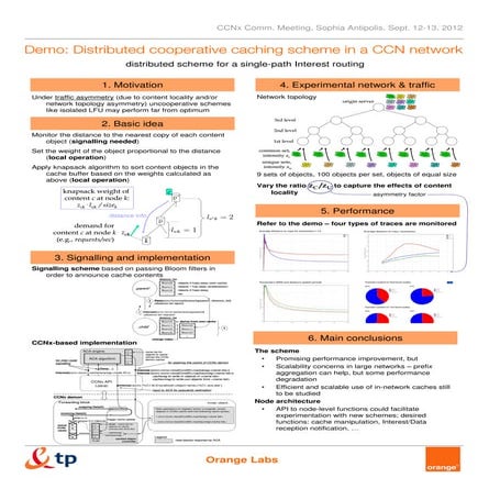 Ccnxcon2012 Session 5 Distributed Cooperative Caching Scheme In Ccn Pdf Computer