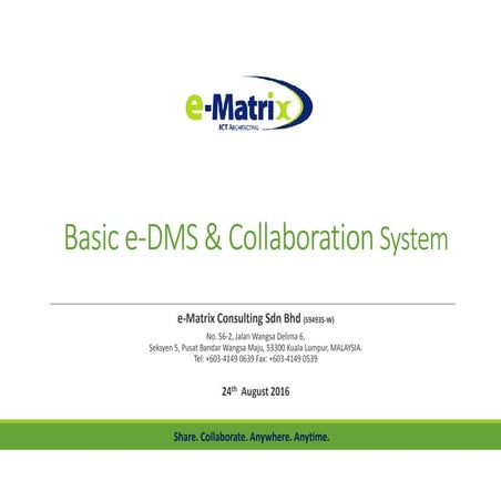 EDMS | PPTX