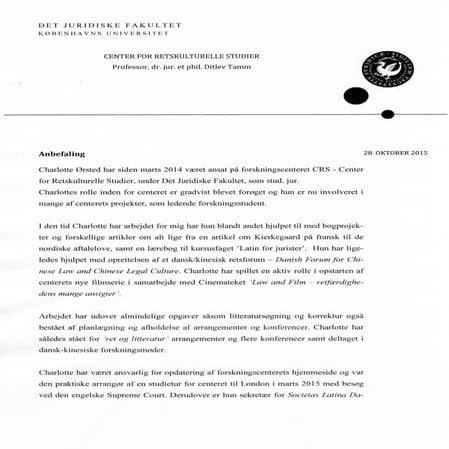 Anbefaling Ditlev okt15 | PDF