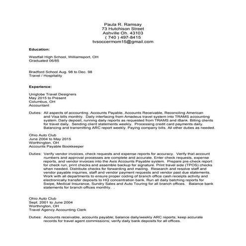 Michael Jensen Resume | DOCX