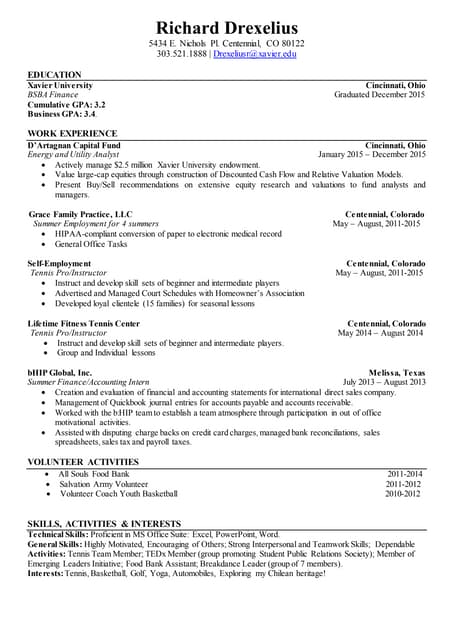 David Insel Resume | PDF