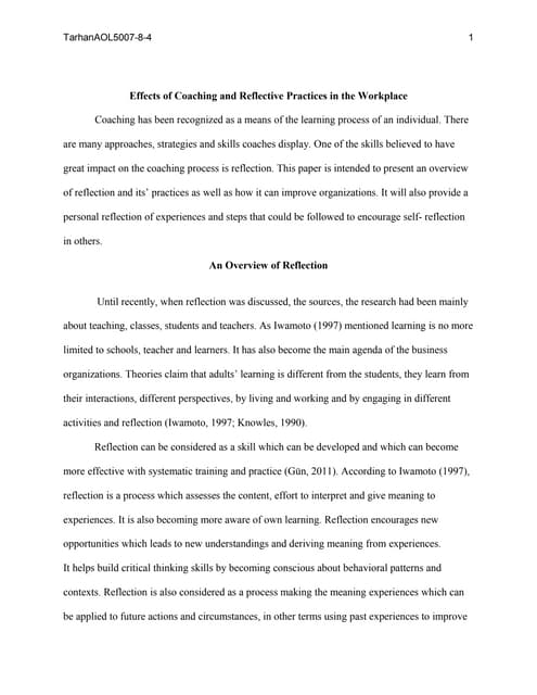 Motivational Interviewing - REFLECTIONS | PDF