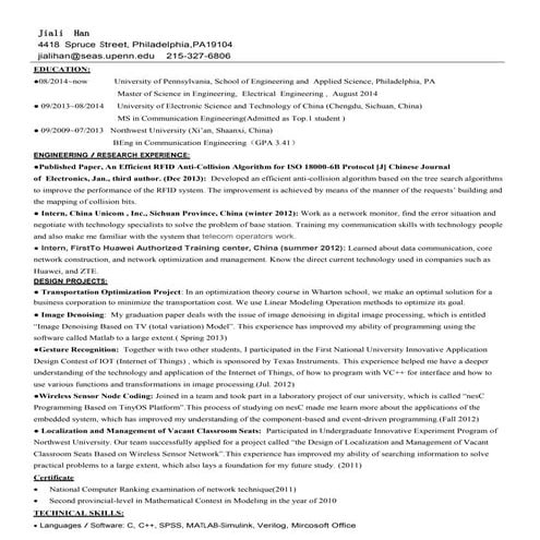 Jiali_Han_Resume | PDF