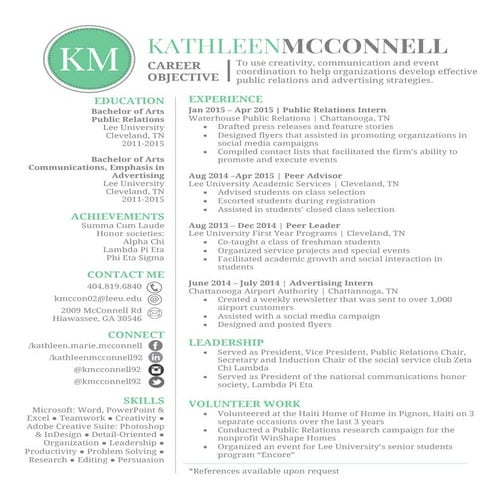 kathleen mcconnellresume5.20.15