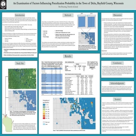 GIS internship Poster pdf | PPT