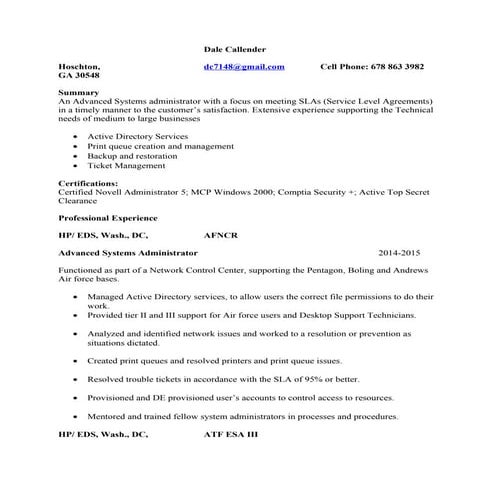 Dale O. Callender | PDF