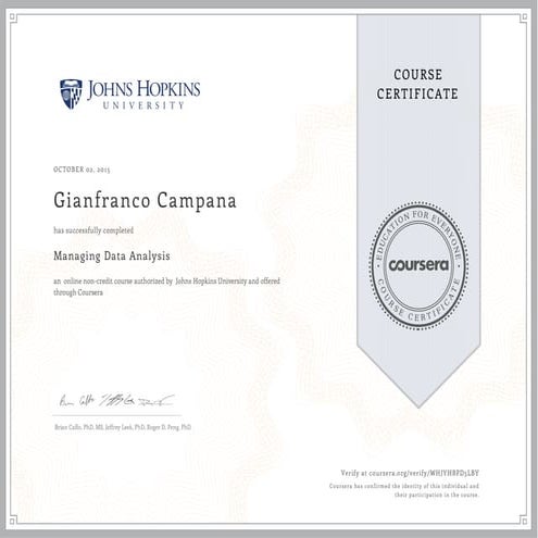 Managing Data analysis | PDF