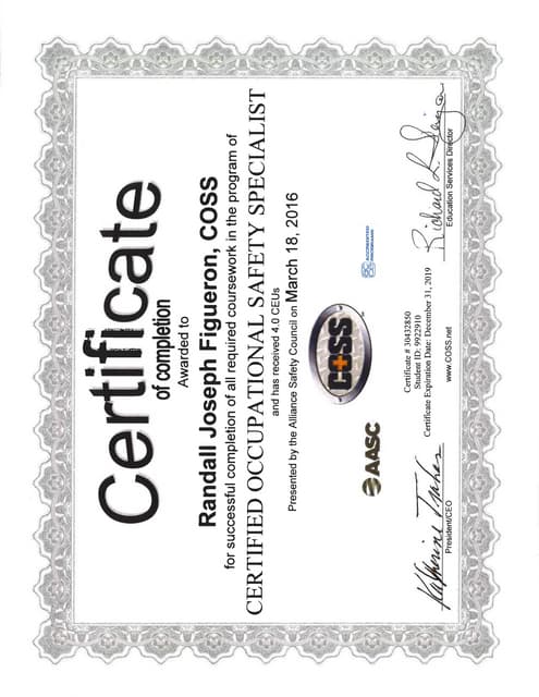 CET Certification | PDF