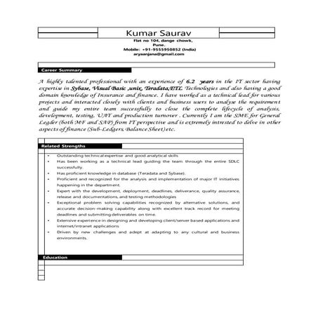 Saurav Resume_V1.2 | DOCX
