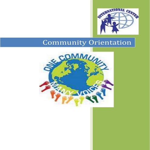 Community Orientation Booklet | PDF