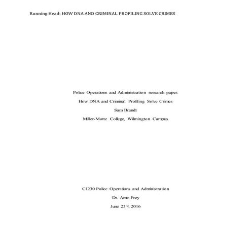 Rapid dna -_disruptive new technology for criminal justice_rbj | PDF