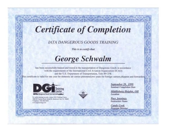 Training for Dangerous Goods Licence | PDF