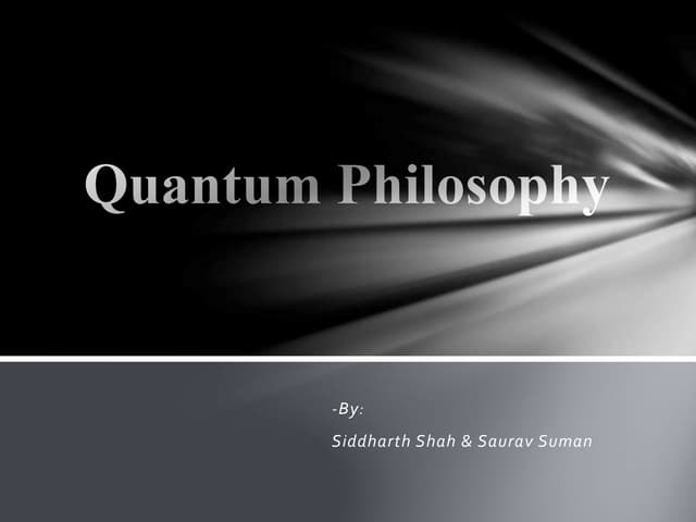 Quantum superposition | Overview | PDF