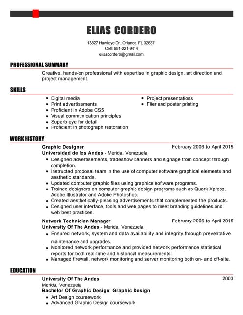 Resume - Ricardo Chamberlain Noboa | DOCX | Management Consulting ...