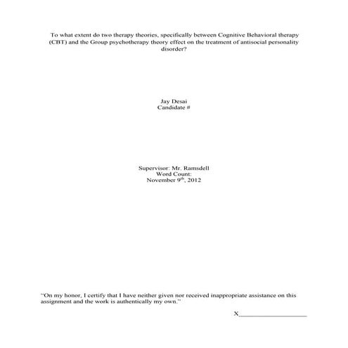 Extended Essay | PDF