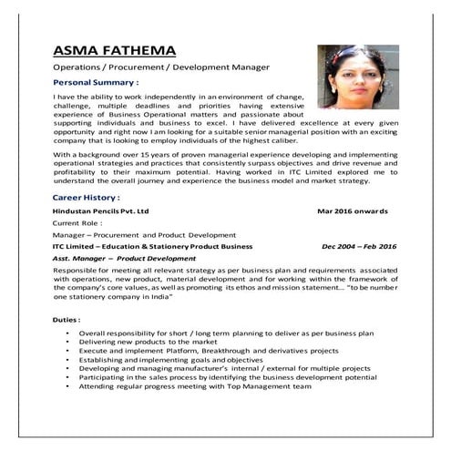 Resume - Asma -3 | DOCX