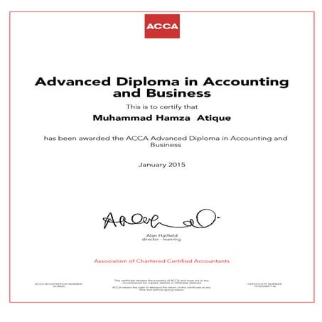 advance diploma | PDF | Business | Business and Finance