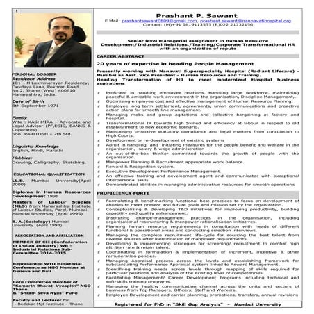 PRASHANT SAWANT - HR | DOC