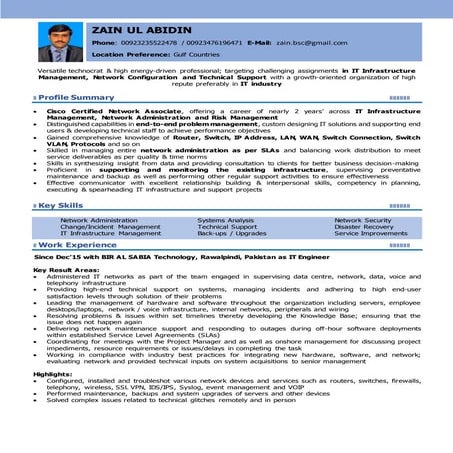 Zain Resume | DOCX