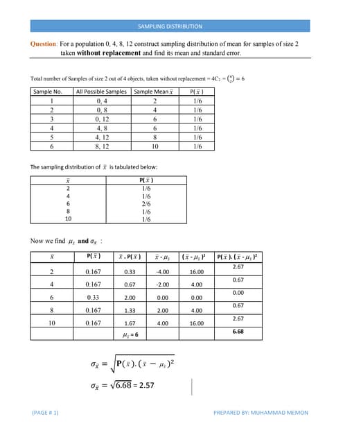 Probability Problems, Biostatics and Research Methodology | PPT