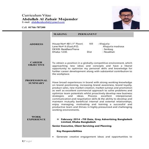 Zubair final cv EDITED | DOCX | Business Expos & Conferences | Events