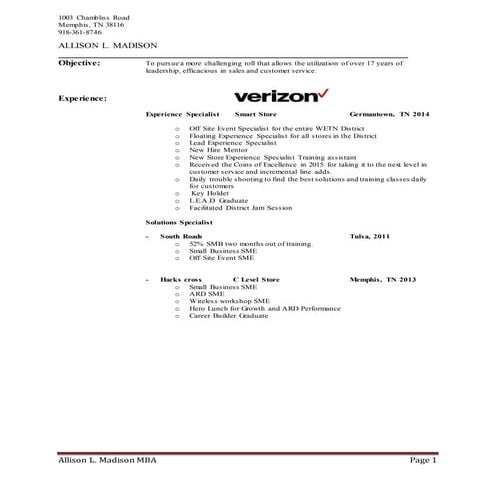 Allison Madison _Resume2015 | DOCX