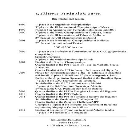 GD CV ENG | DOC