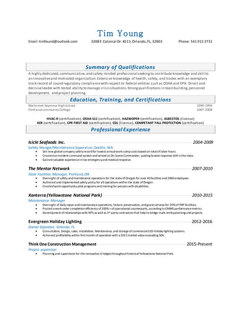 Randy Turner Resume | DOCX