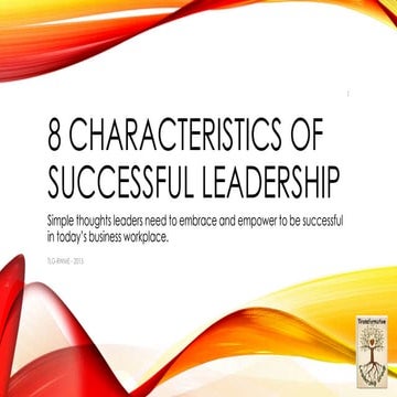 10 Important Ways To Describe A Successful Leader – OZIZG
