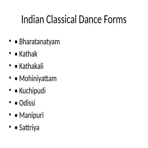Classical dance of india | PPTX