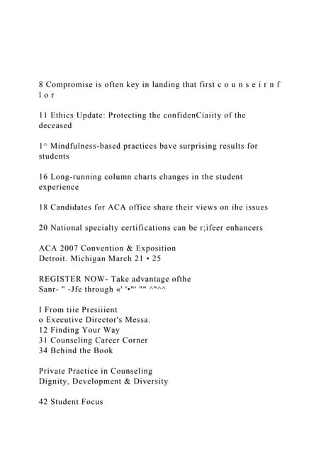 Career counselling | PPT