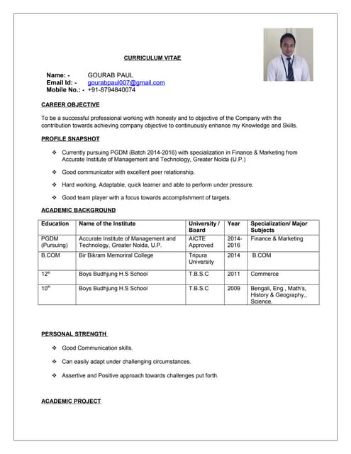 Kamran Abdullah CV 2 | PDF
