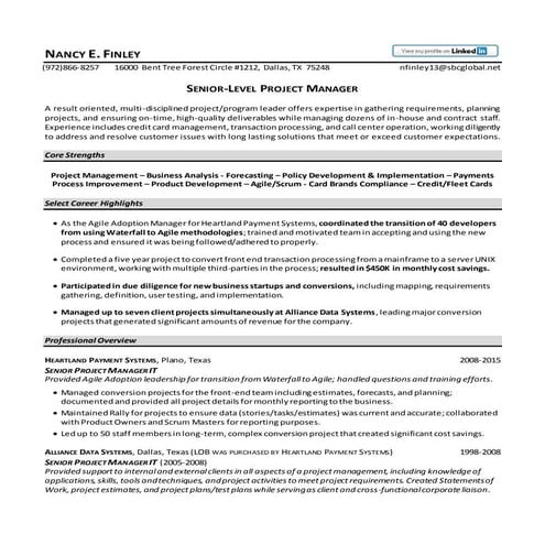 Nancy Finley resume | DOCX