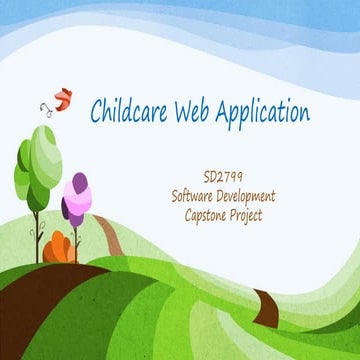 Childcare Web Application | PPT