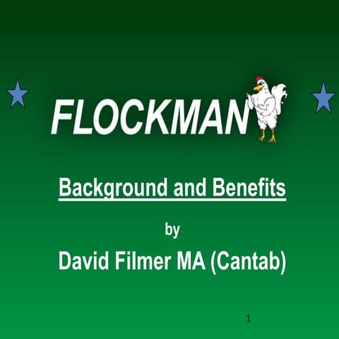 FLOCKMAN Background, Benefits and Results | PPTX