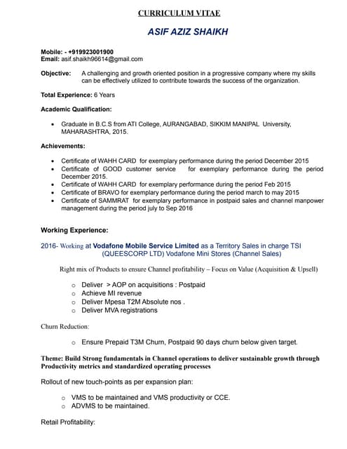 walter resume 2 | PDF