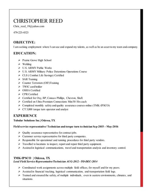 Resume - Jason Church | PDF