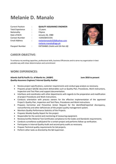 Debbie Lansang_Curriculum vitae | DOC
