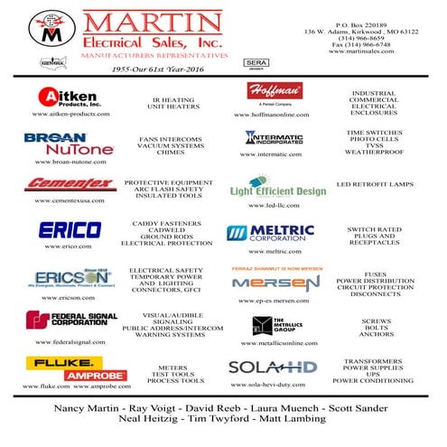 Graybar Electrical Manufacturers | PDF